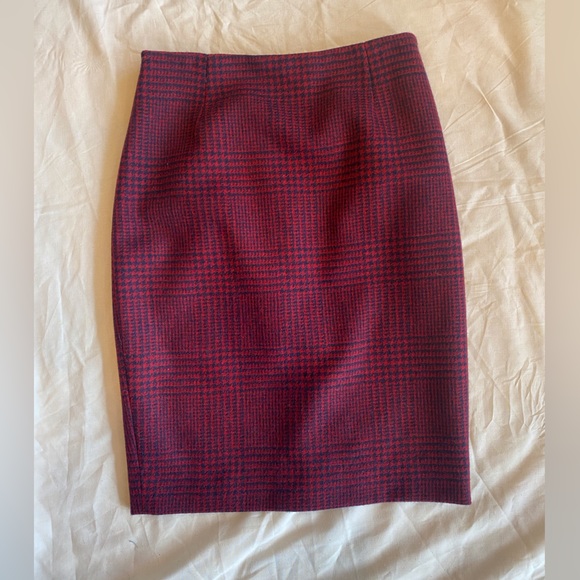 Hobbs London | Skirts | Like New Hobbs London Moon Houndstooth Wool ...
